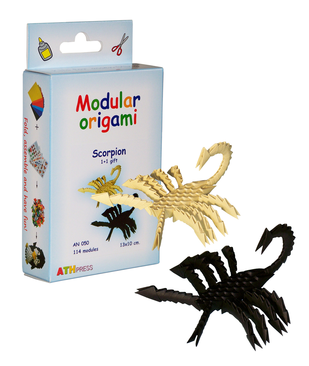 Paper Crafts :: Origami Kits :: Modular Origami Scorpion
